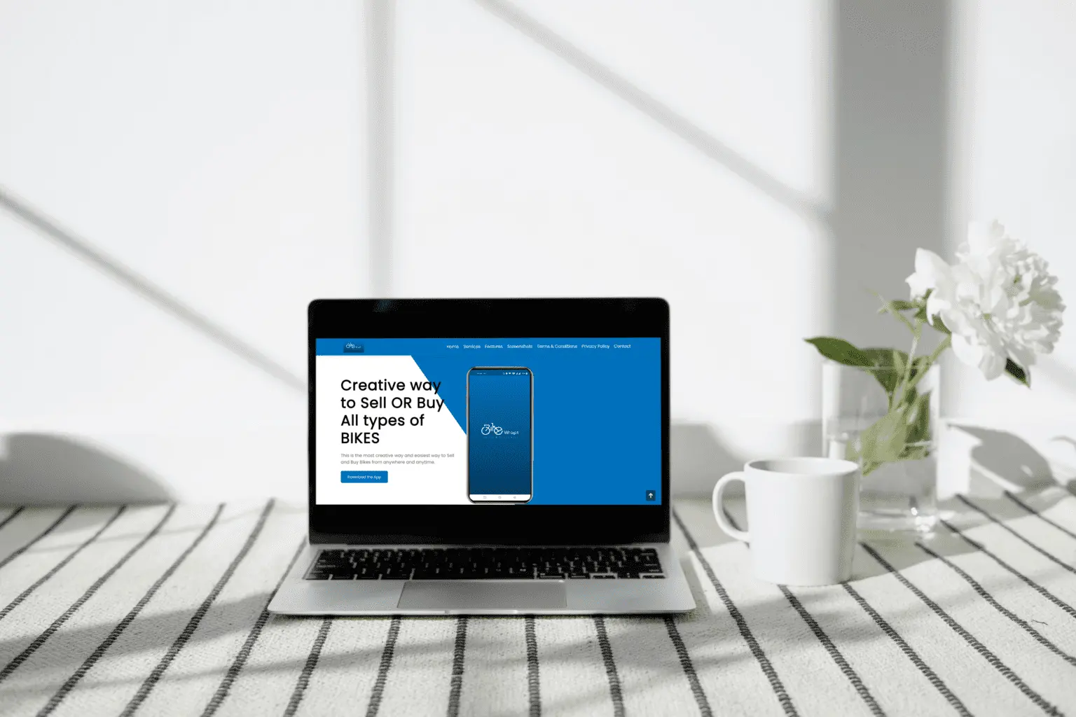 Website For Bike Wrapt - Webzent